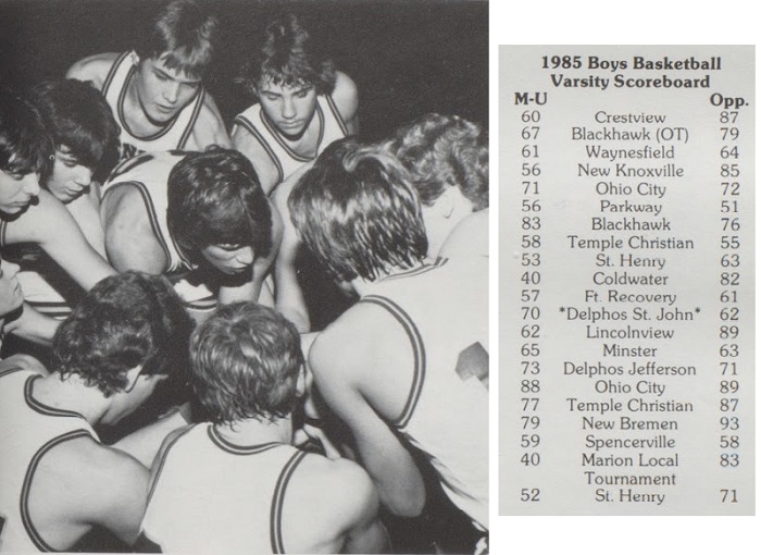 1985 – Mendon-Union’s Shocking Win Over Delphos St. John’s – Stateline ...