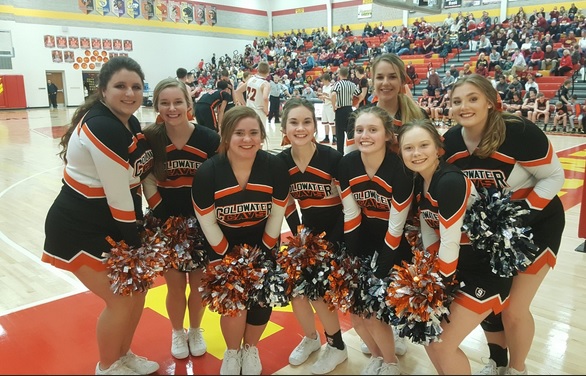 Coldwater Holds Game Day Cheer Competition – Stateline Sports Network