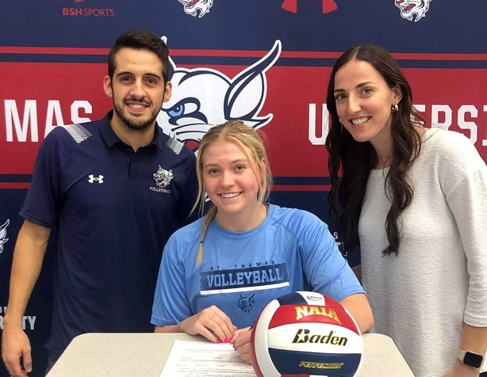 Bertke To Continue Her Volleyball Career At St. Thomas University ...