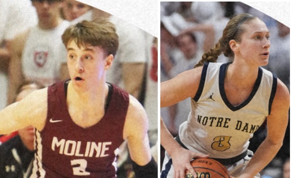Quincy Notre Dame’s Abbey Schreacke & Moline’s Brock Harding Named 2022 ...